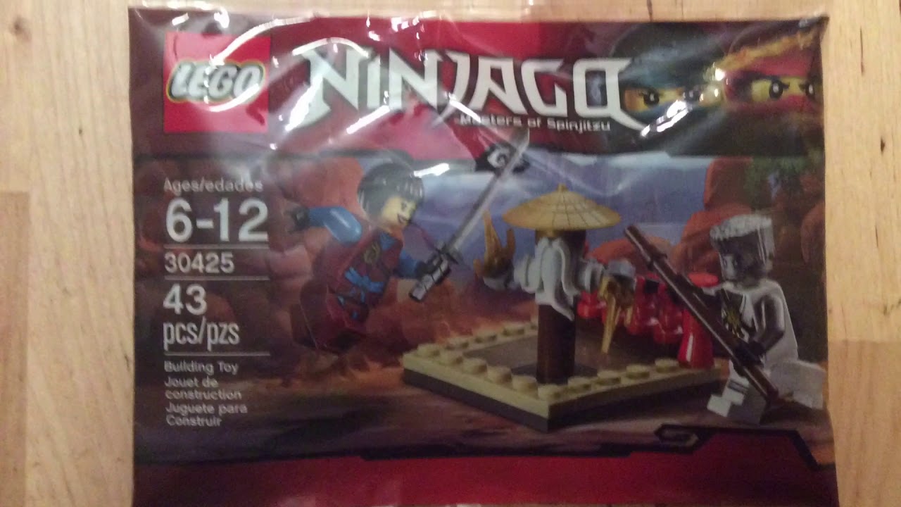 Lego 30425 CRU Master's Training Grounds Timelapse review! - YouTube