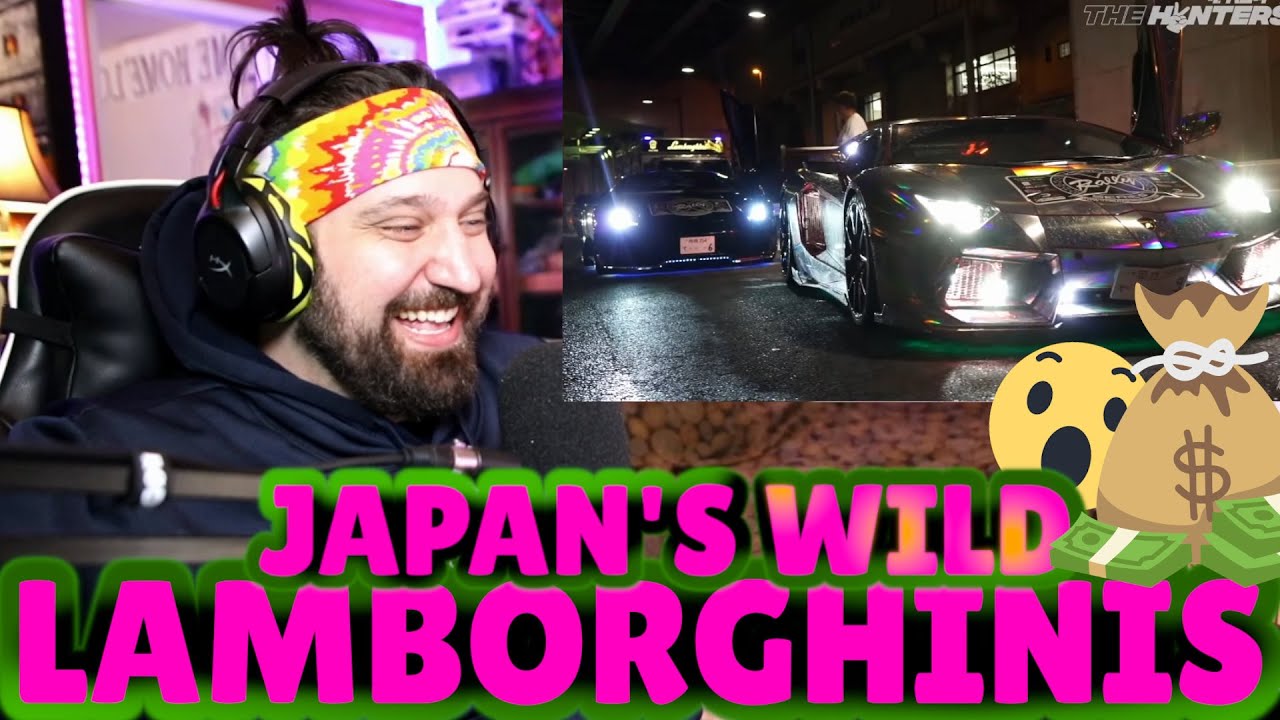 Japan's WILD Lamborghini's! The Lambosozoku 「ランボ走族 | Bosozoku meets ...