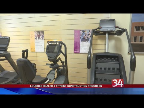 Lourdes Health and Fitness Construction Progress