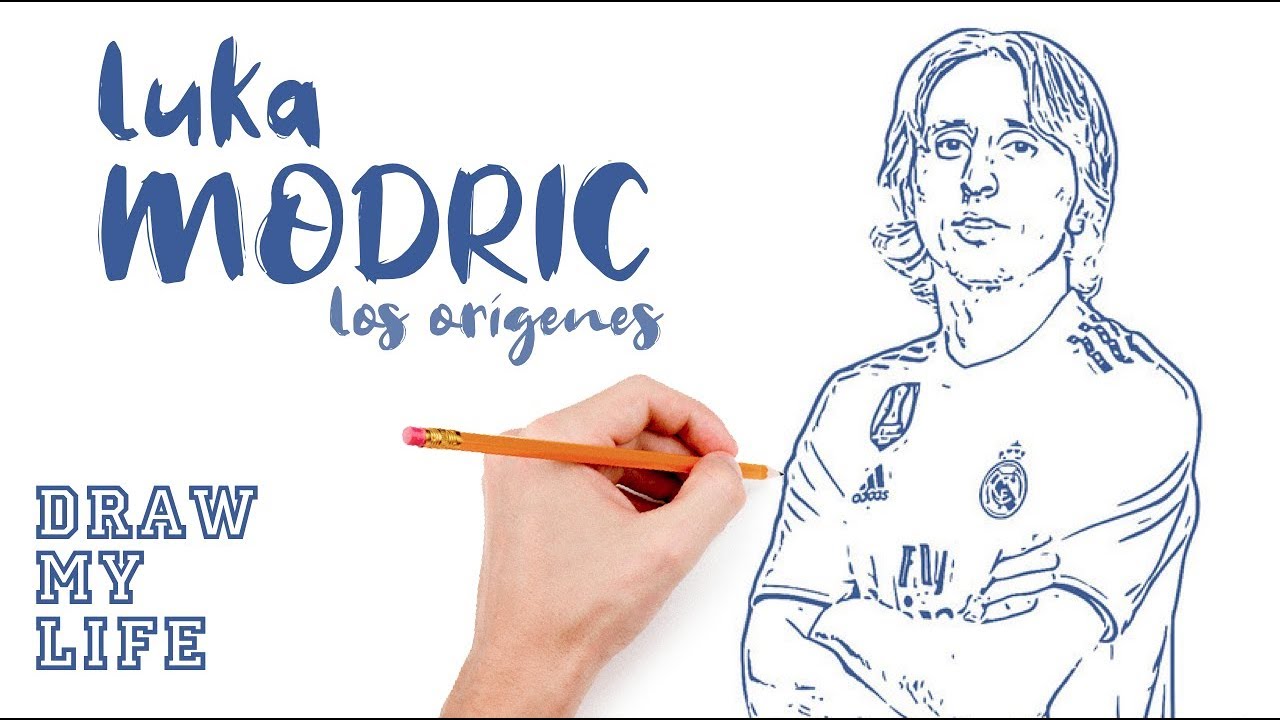 LUKA MODRIC, DE LA GUERRA AL BALÓN DE ORO | Draw My Life - YouTube