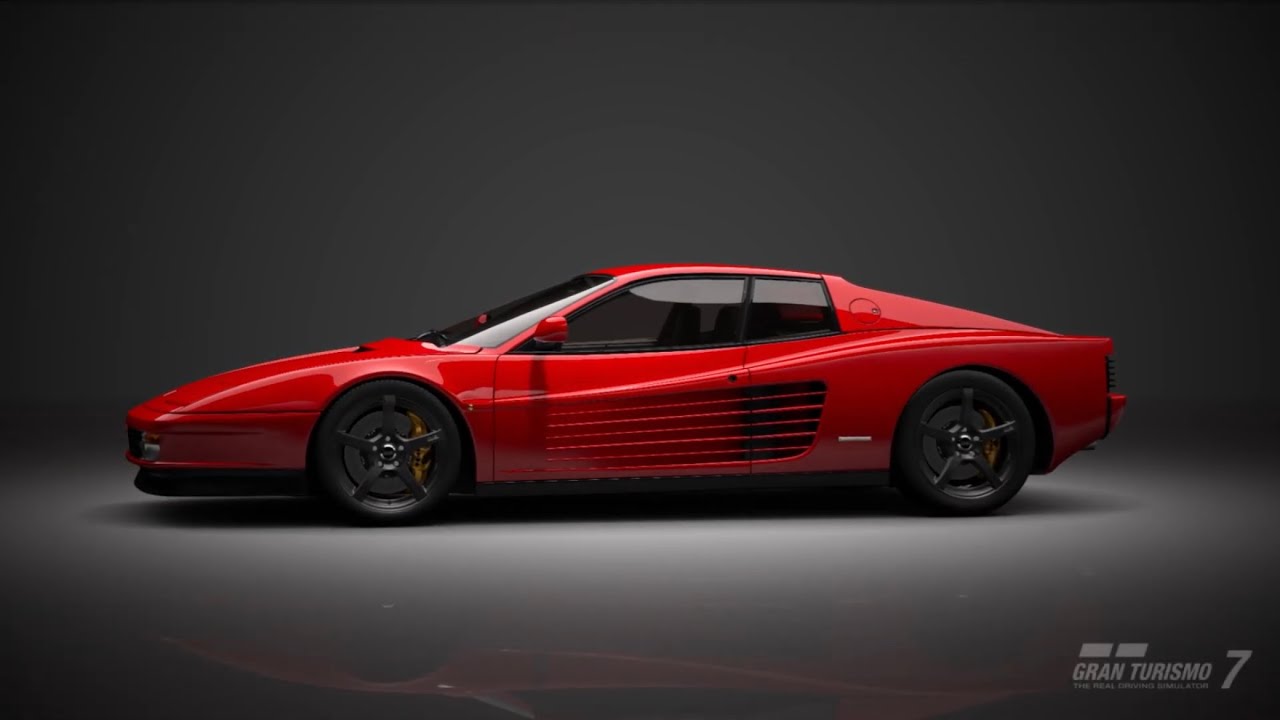 Gran Turismo 7 FERRARI TESTAROSSA ‘91 Playstation 4 - YouTube