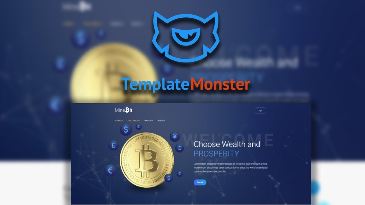 MineBit - Bitcoin Cryptocurrency WordPress Theme #66114 - YouTube