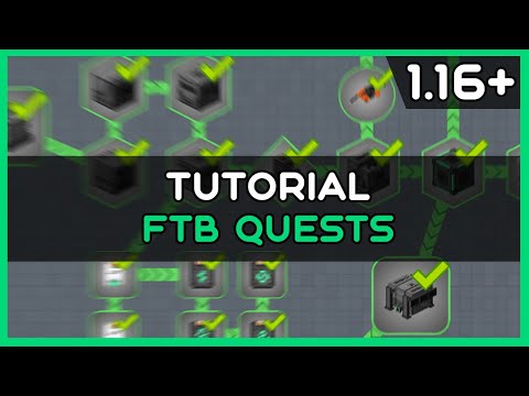 FTB Quests tutorial | Minecraft 1.16+ - YouTube