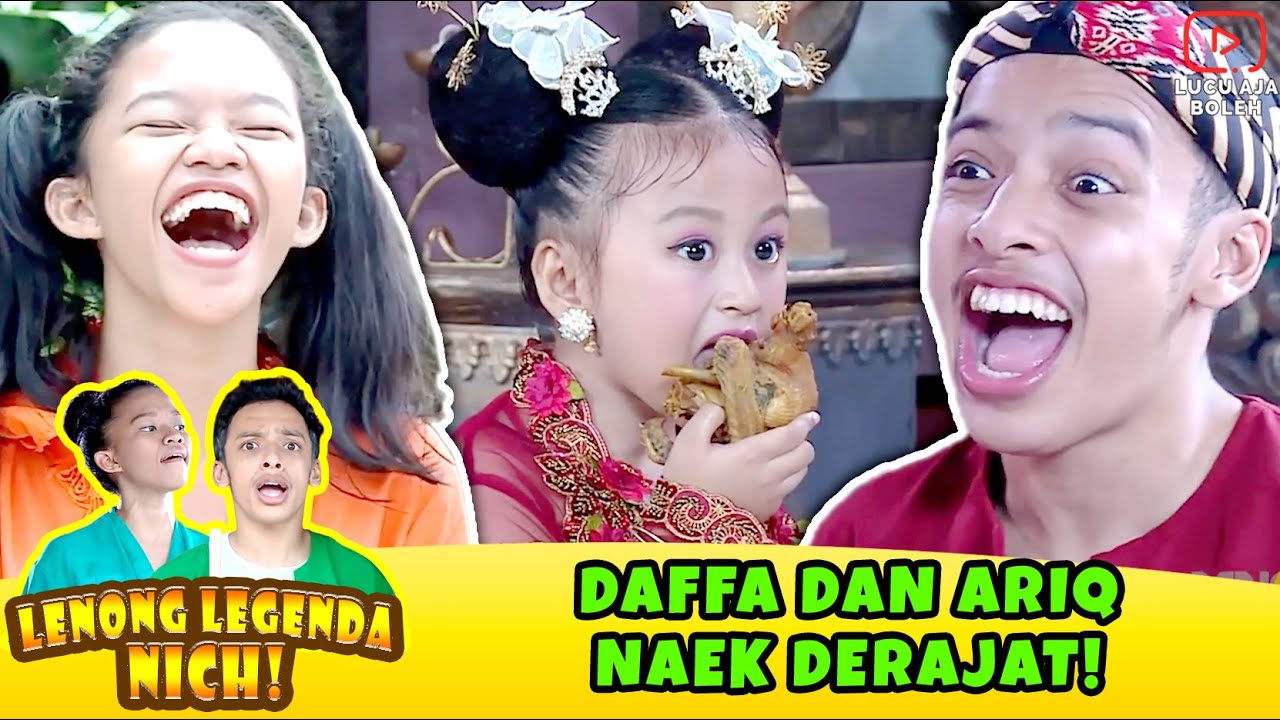 GARA-GARA ANGSA! UMMY QUARY DAN DAFFA ARIQ JADI NAEK DERAJAT! - LENONG LEGENDA NICH - YouTube