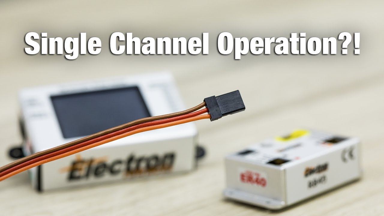 Electron Retracts: Single Channel Operation - YouTube
