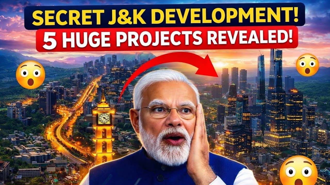 Jammu Kashmir 5 Biggest Projects!! Future of Kashmir 🔥 #jammukashmir ...