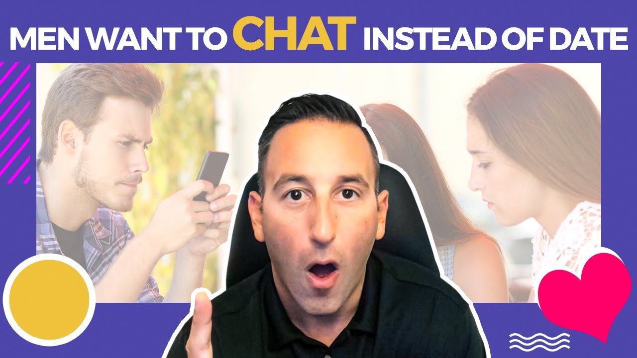 Men Want to Text and Chat On the Phone Instead of Date - How Do I Fix ...