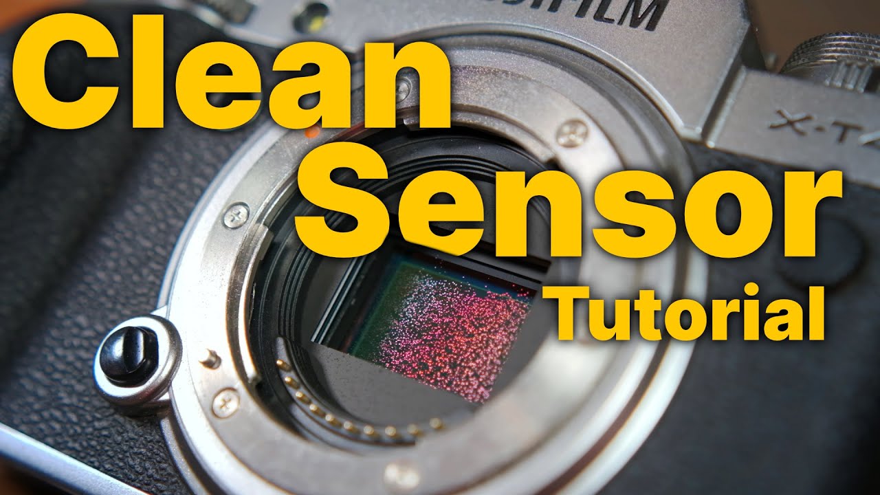 Clean your Sensor & Lens Correctly - YouTube