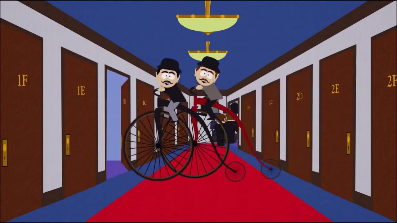 Door Chase (South Park) with Alice in Wonderland music - YouTube