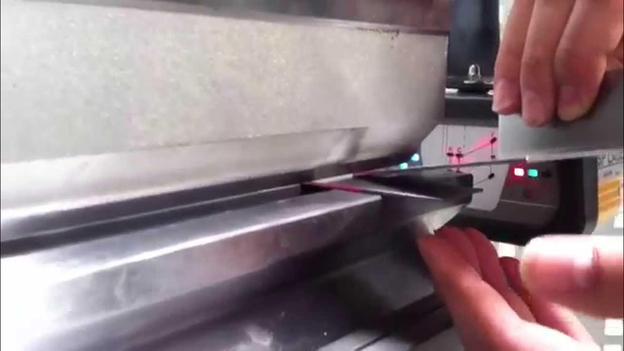 Press Brake Safety with MCS DSP AP Laser ( For CE Market, CAT 4) - YouTube