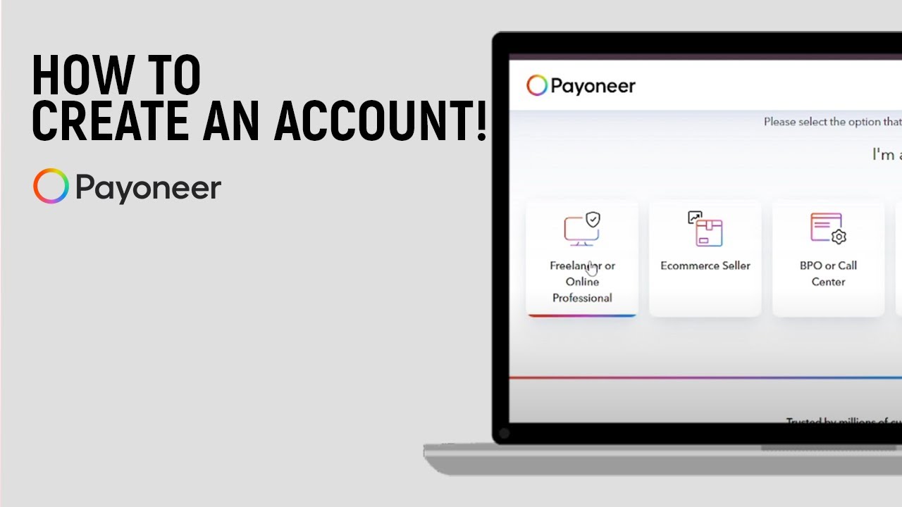 How to Create an Account on Payoneer [LATEST] - YouTube