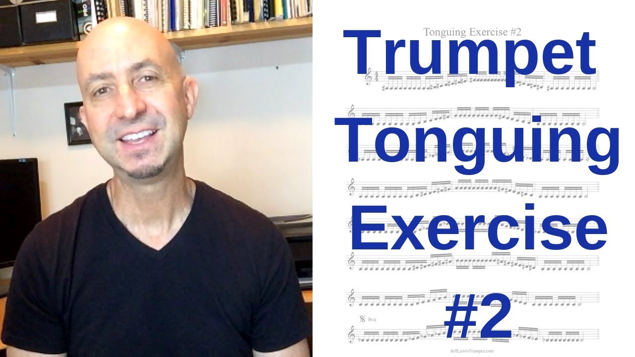 Trumpet Tonguing Exercise #2 - YouTube