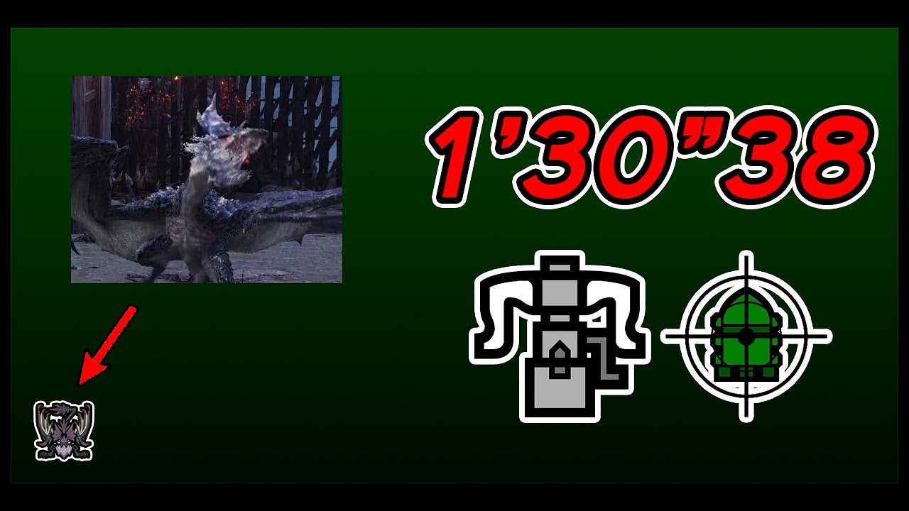 [MHW:I] 진명검 산탄헤보 이벤트 얀가루루가 1'30" / True Razor Sharp Spread Ammo HBG ...