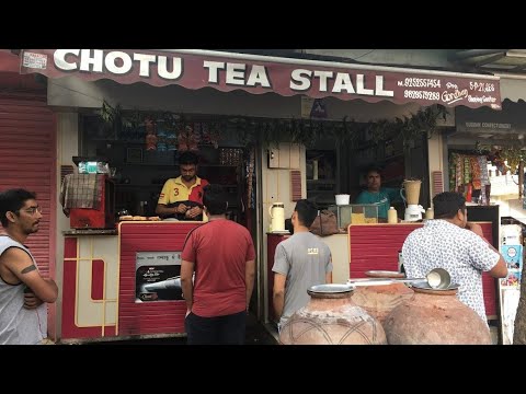 Subah Subah Chotu Tea Stall Pahuch Gaye🍵😁 #chai #tapri - YouTube