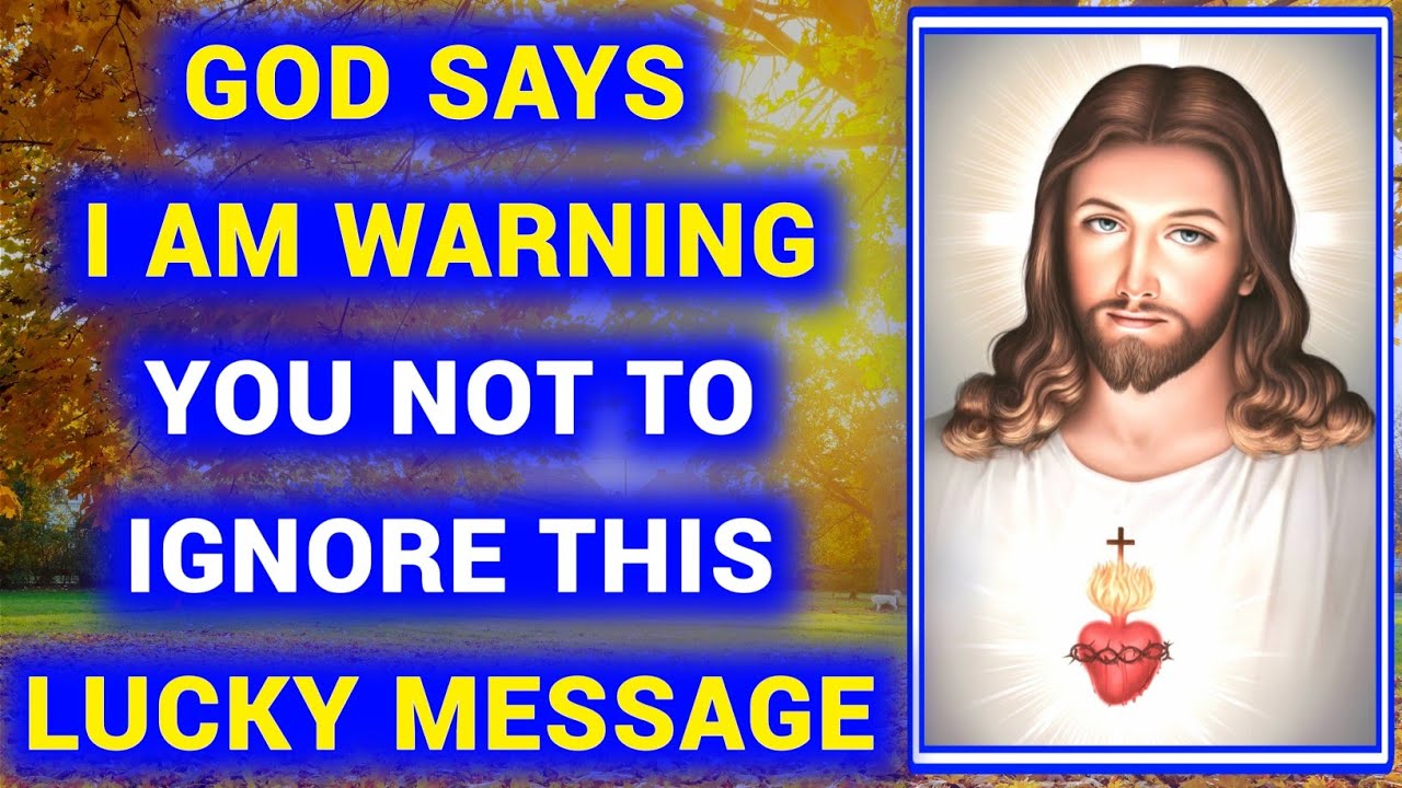 🔵 GOD'S MESSAGE FOR YOU |👉 Message From Jesus | God Message | God ...