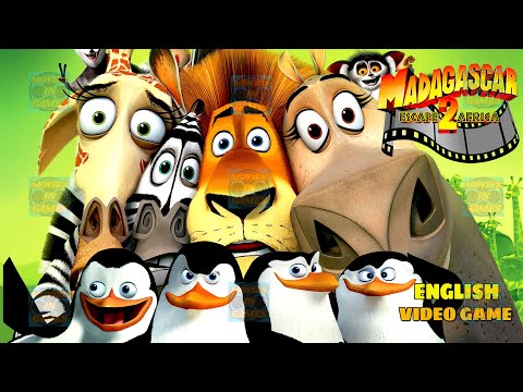 MADAGASCAR ESCAPE 2 AFRICA FULL MOVIE OF THE GAME IN ENGLISH - MOVIES IN GAMES