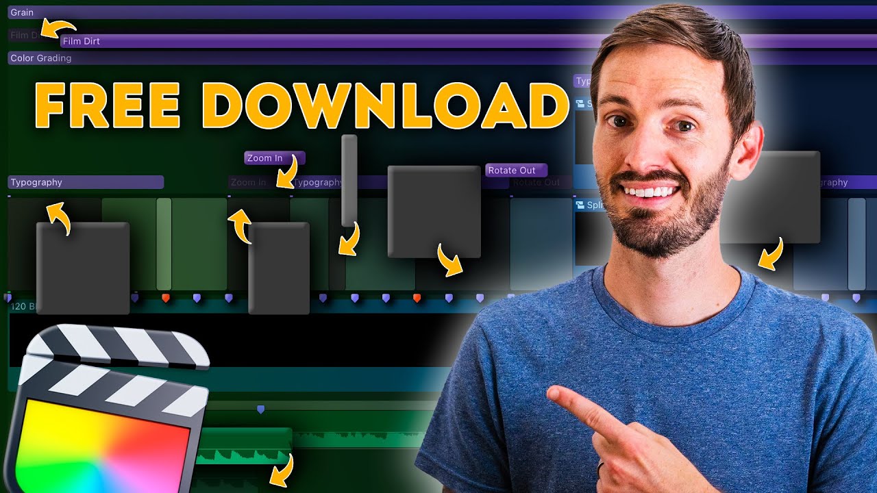Create Promo Videos FAST with this FREE Editing Template - YouTube