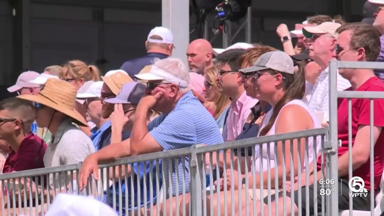 Fans cheer on South Florida golf star at Honda Classic - YouTube