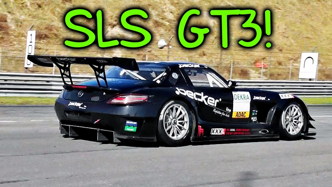 Mercedes-Benz SLS GT3 AMG - Fly-bys and Downshifts - YouTube