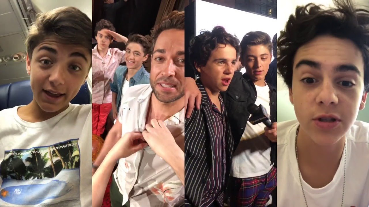 Shazam Movie Cast Instagram Stories / July 2018 - YouTube