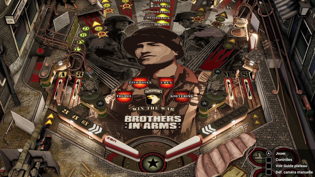 Pinball FX ⚙️ Gearbox Pinball: Brothers In Arms: Win the War Pinball ...