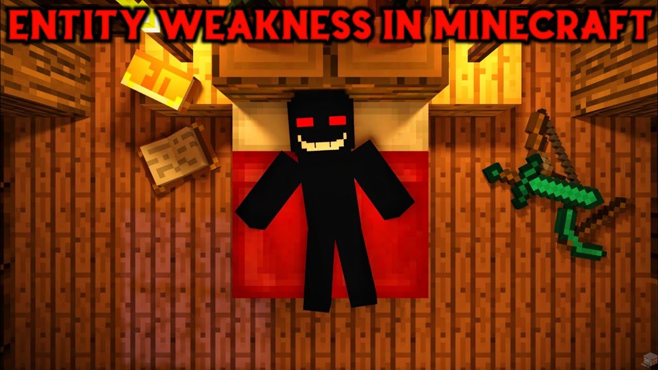 Entity Weakness In Minecraft || Entity Weakness 🥶 - YouTube