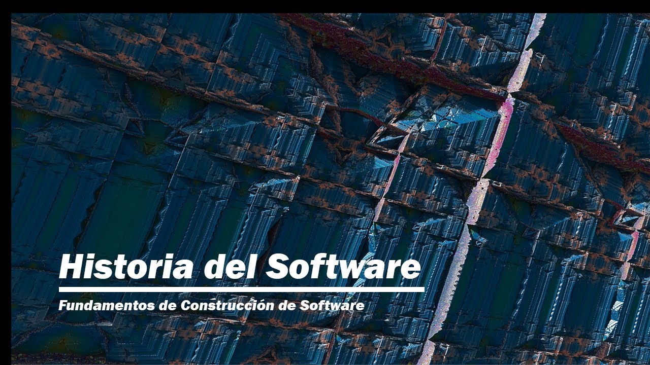 Historia del Software - YouTube