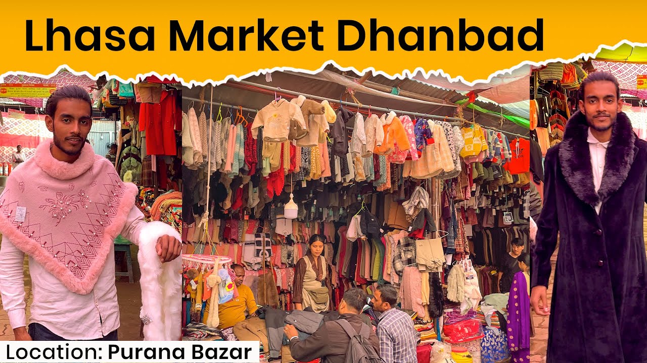 Lhasa Market Purana Bazar Dhanbad 2024 | Carnival Vlog - YouTube