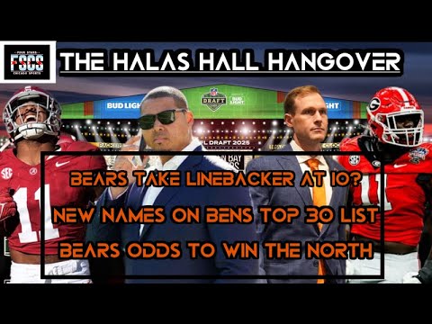 The Halas Hall Hangover: Do the Chicago Bears Draft a LB at 10? | New ...