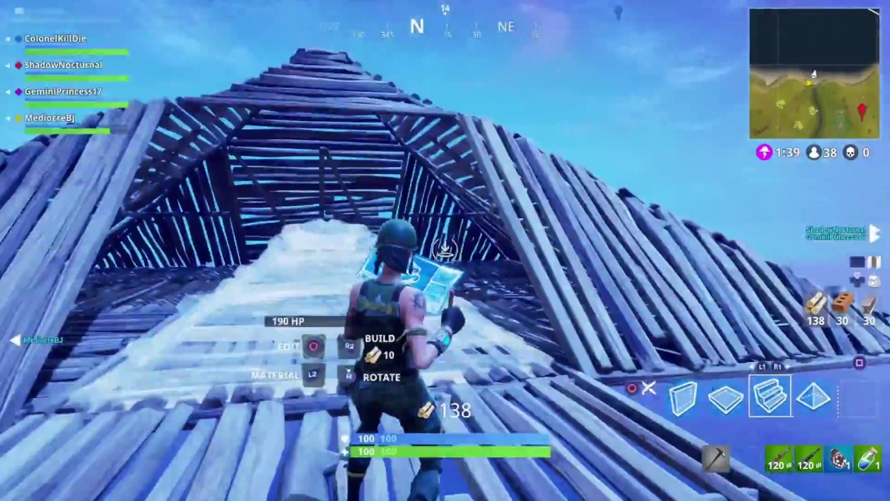 Fortnite Waterfall Resort w/ a side of Victory Royale - YouTube