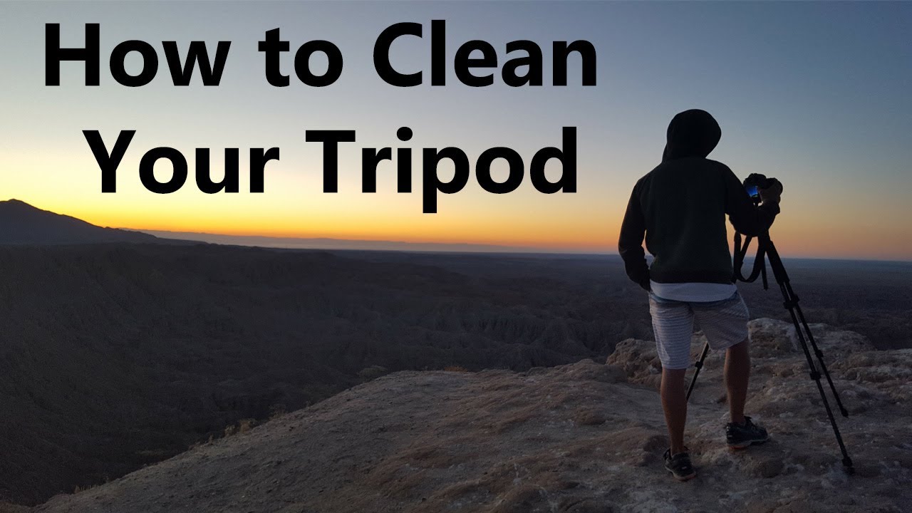 How to Maintain and Clean Your Tripod - YouTube