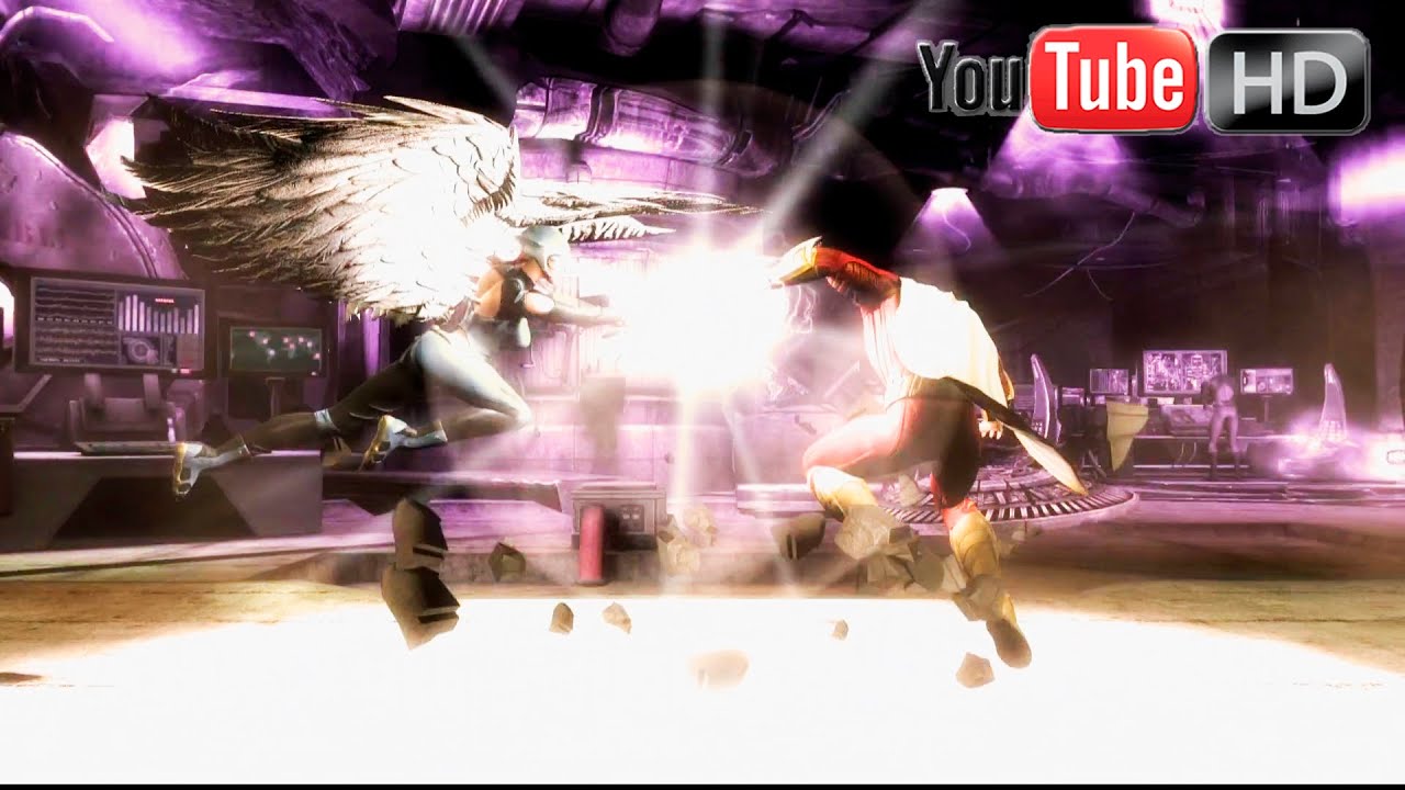 Injustice: Gods Among Us 【PS4】 - Shazam Vs Hawkgirl | Classic Battles ...
