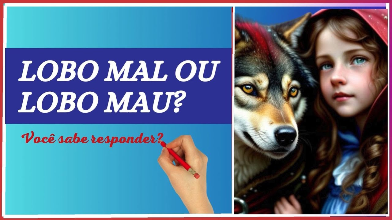 MAL (COM L) OU MAU (COM U)? APRENDA EM QUE SITUAÇÕES USAR. - YouTube