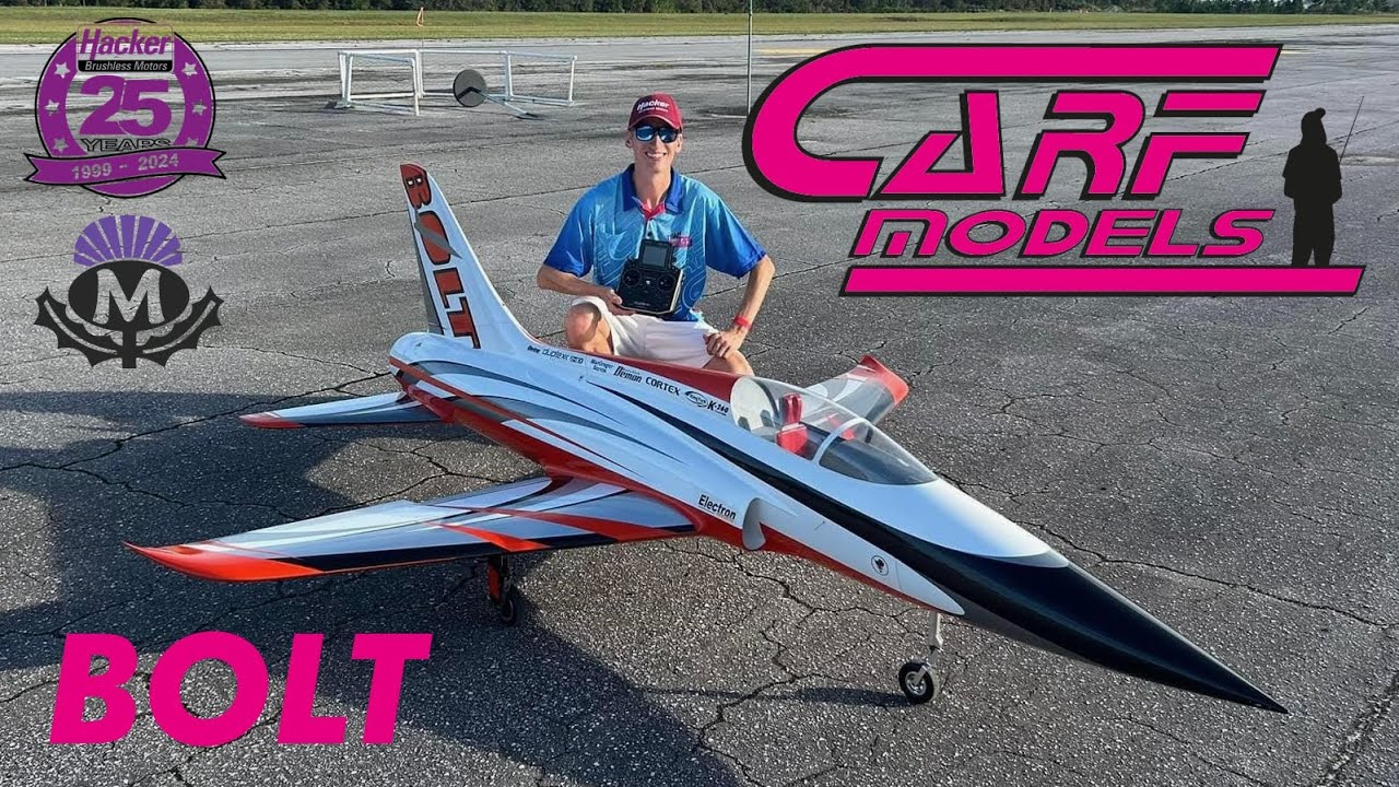 BOLT - CARF MODELS - RC HIGH SPEED JET PLANE 500KMH - BY MAX CHRUBASIK ...