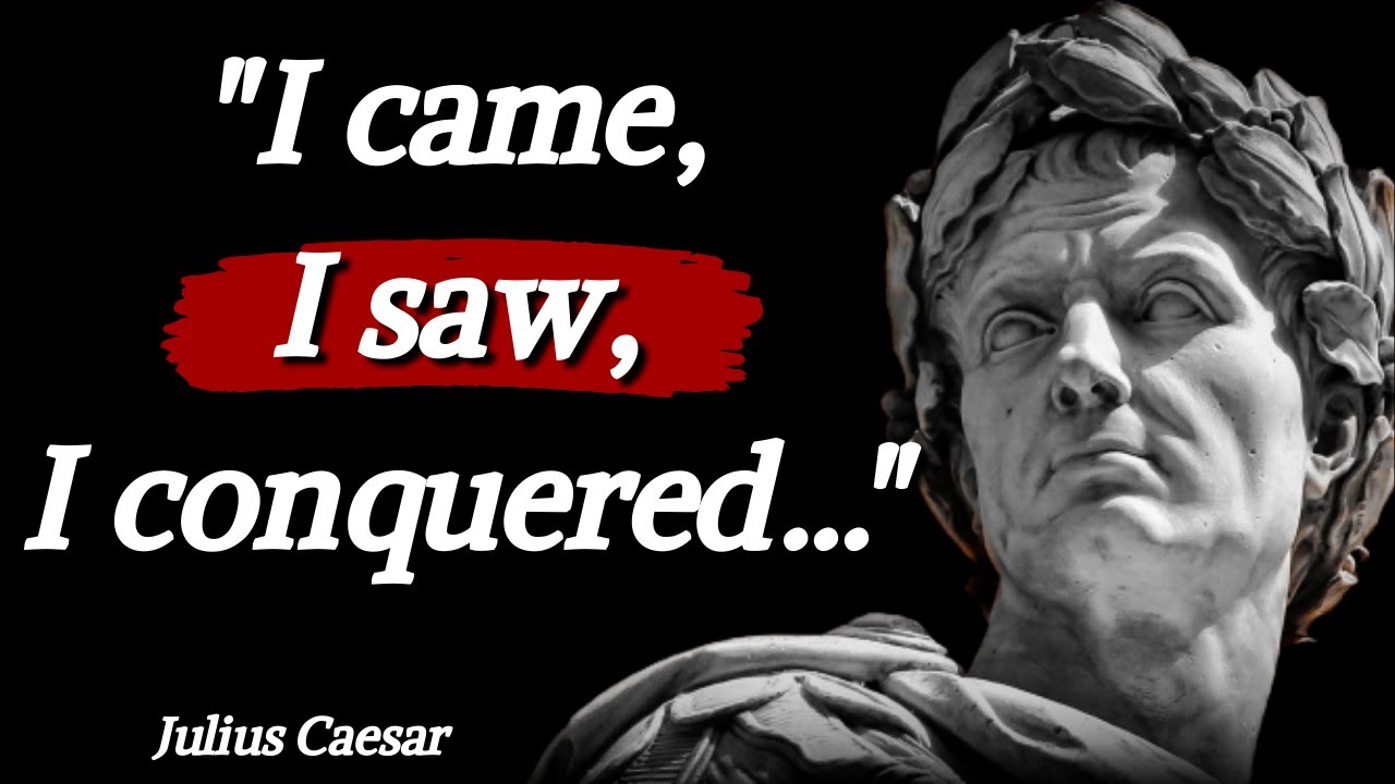 60 Famous Quotes From Julius Caesar - YouTube