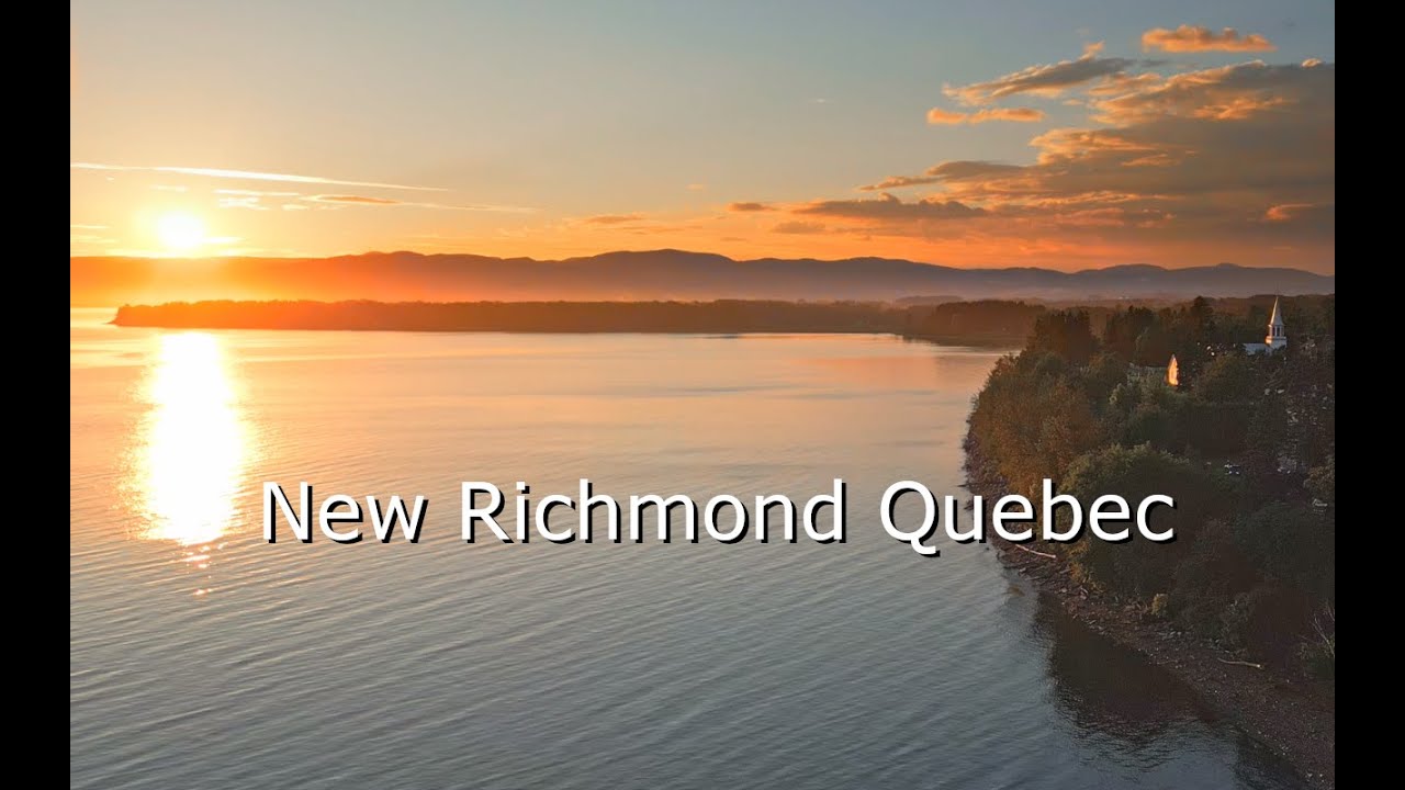 New Richmond Quebec - 4K Drone - YouTube