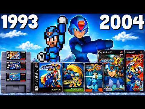 Zerei TODOS OS JOGOS do MEGA MAN X!... Qual deles é o melhor?