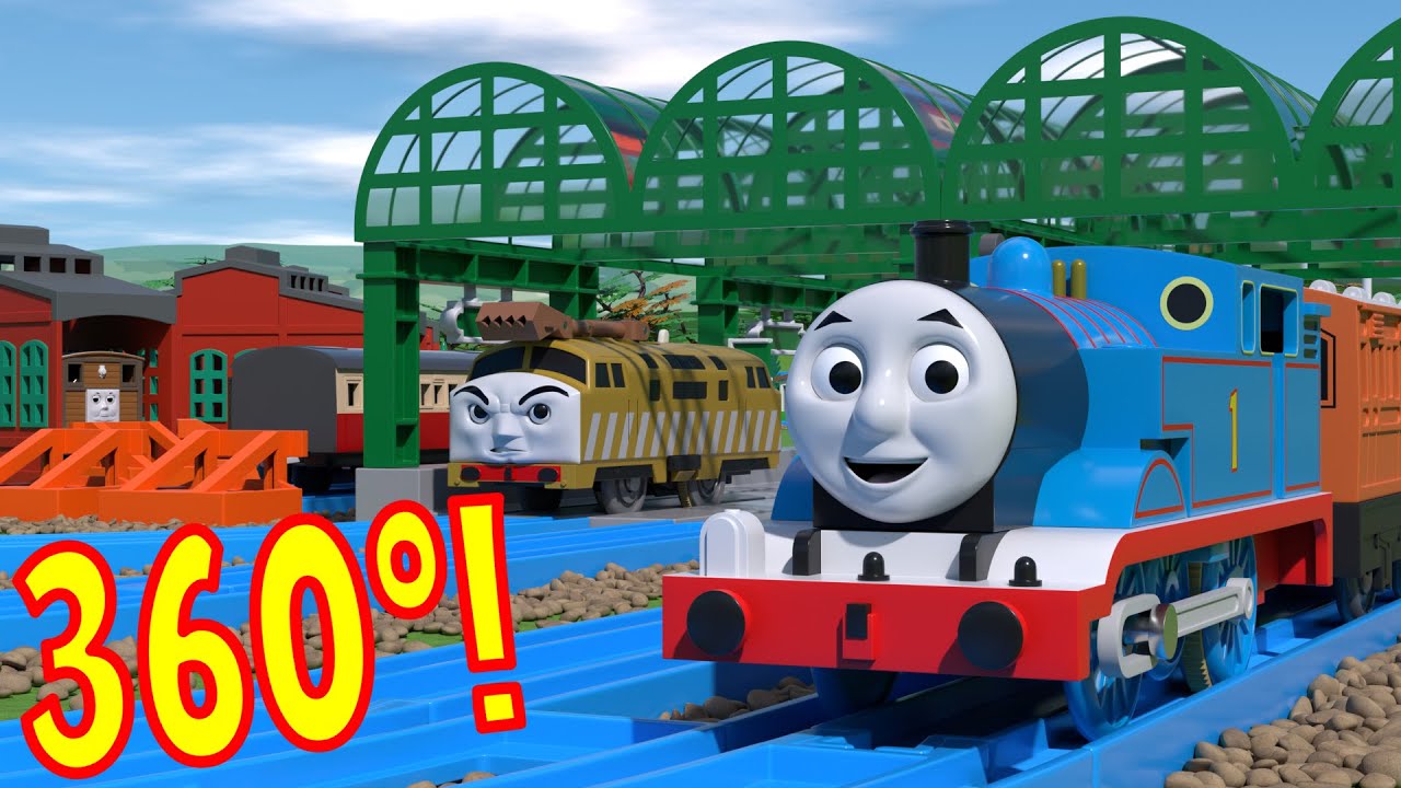 The Big Layout 360° Tour! | TOMICA Thomas & Friends - YouTube