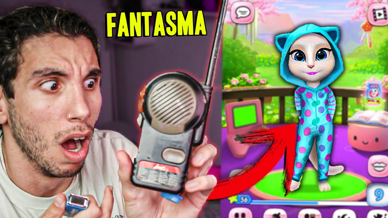 VOZ *TERRORIFICA* SUENA en MI CASA y encuentro APARATO FANTASMA 😱 ...