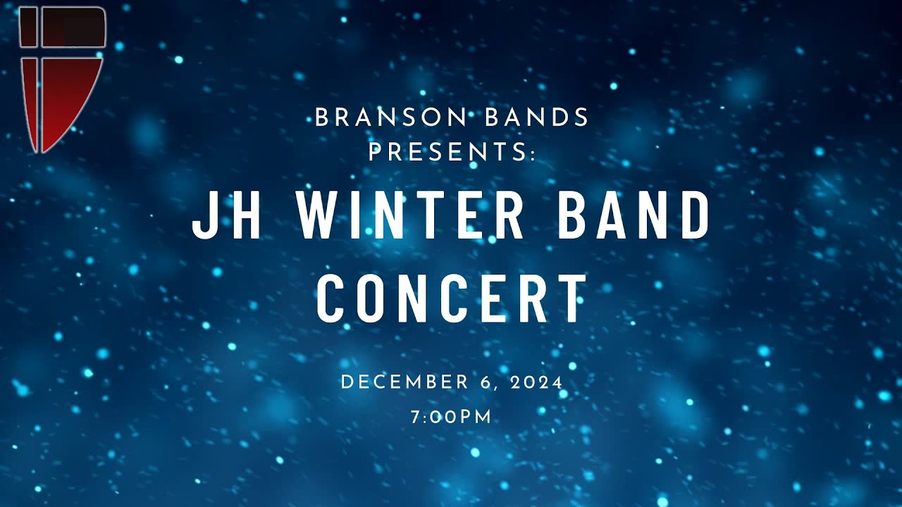 Junior High Band Concert 2024 - Branson Bands - YouTube