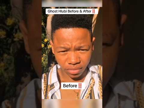 Ghost Hlubi Before & After‼️ #shorts