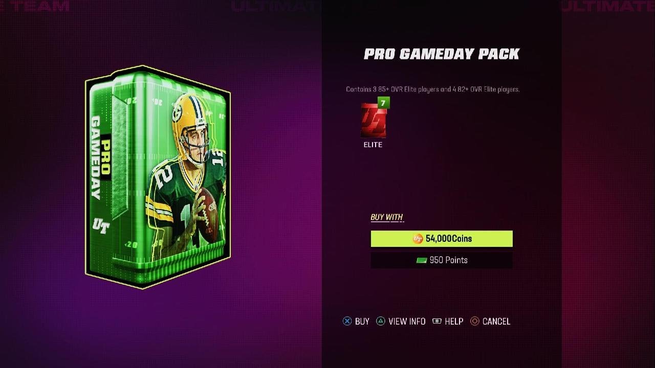 1 million coins into pro gameday packs - YouTube
