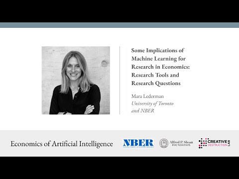 Economics of AI - Young Scholars Workshop - Professor Mara Lederman ...