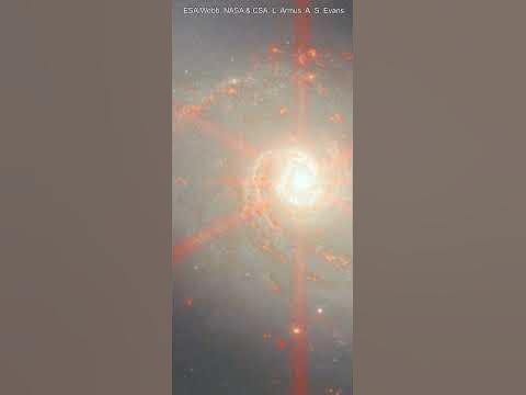 James Webb Peered Into Active Galaxy NGC 7469 - YouTube