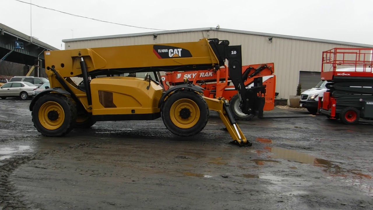 CAT TL1055 - YouTube