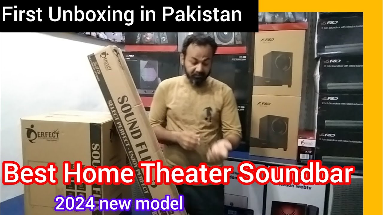 Perfect Sound Flix 5 |10" Subwoofer Wireless Soundbar | Unbox Review ...