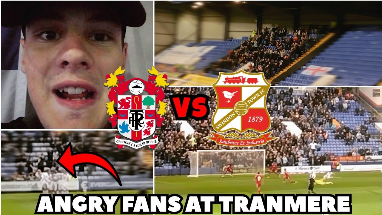 ANGRY FANS, OWN GOALS + MORE AT PRENTON PARK | Tranmere vs Swindon ...