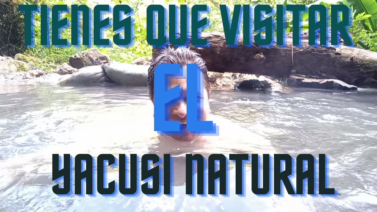 Que lugar tan hermoso un sauna y Yacusi Natural | tienes que verlo ...
