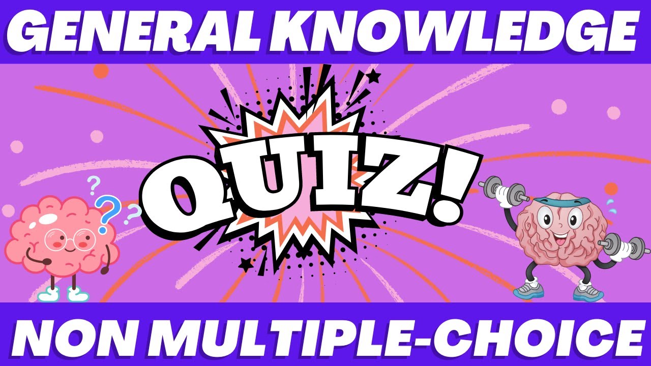 General Knowledge Quiz, 25 Questions, 10 Seconds to Answer Each, Non ...