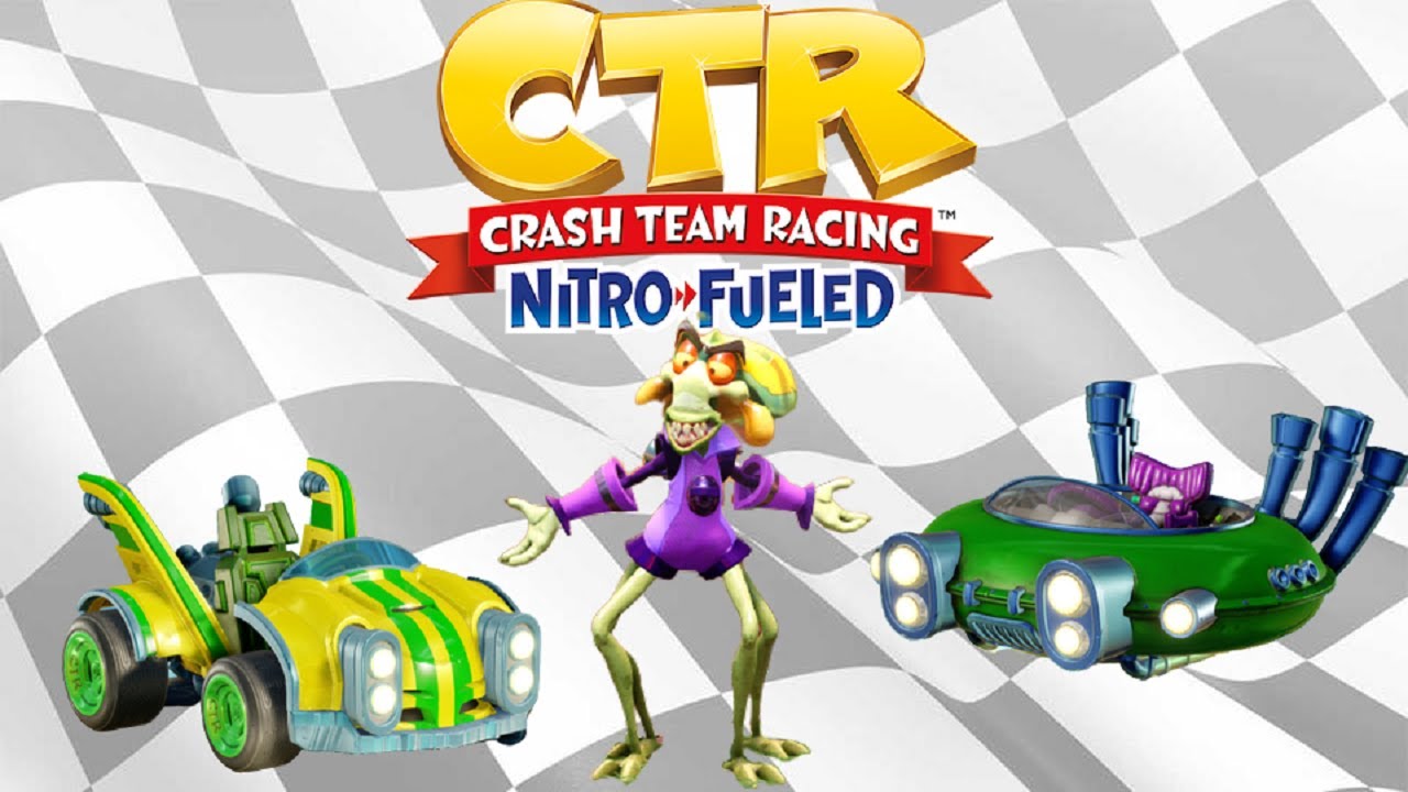 Crash Team Racing Nitro-Fueled: CTR & CNK set showcase - Oxide - YouTube